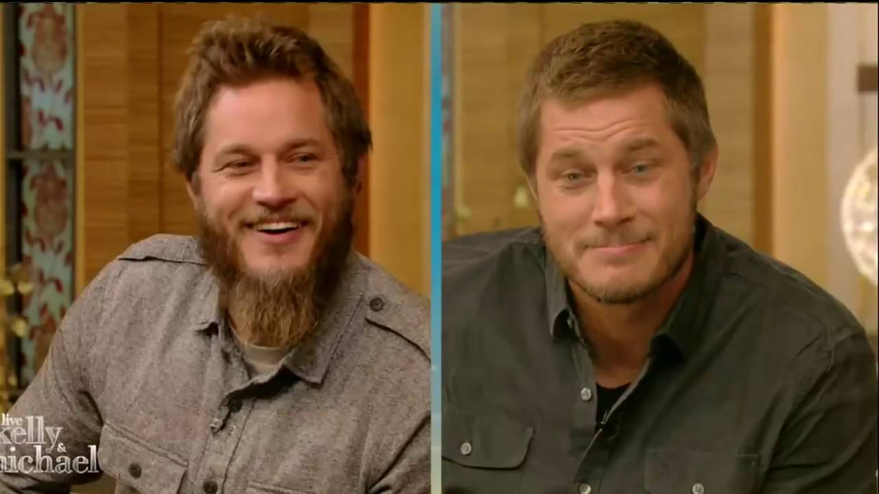Travis Fimmel interview Live! With Kelly and Michael 02.18.2016 - YouTube