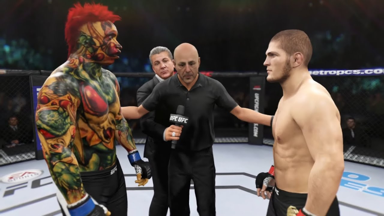 Khabib vs. Dragon (EA Sports UFC 2) ☝️🦅 - YouTube