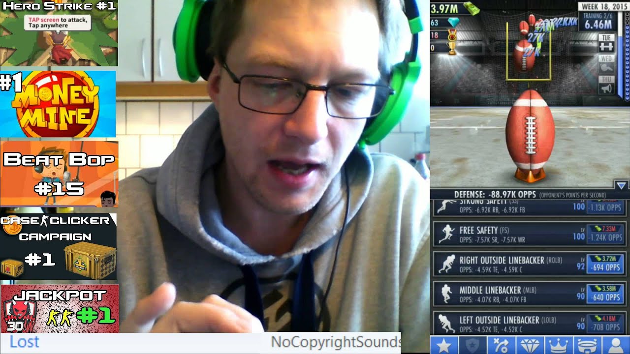 Football Clicker #6 | DEFEAT | PvP Clicking Game - YouTube