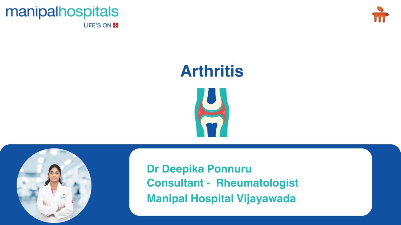 Manipal Hospital Vijayawada | World Arthritis Day Awareness | Dr. Deepika Ponnuru - YouTube