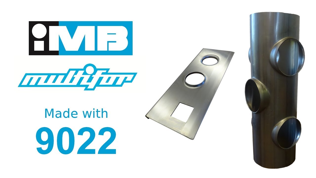 IMB Multifor - 9022 + Pipes embossing kit - YouTube