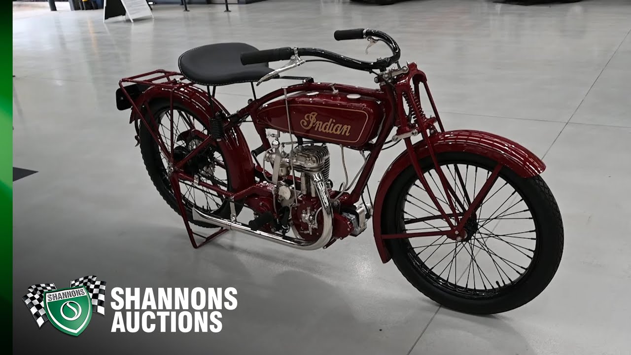 1926 Indian Prince 350cc Motorcycle - 2022 Shannons Spring Timed Online ...