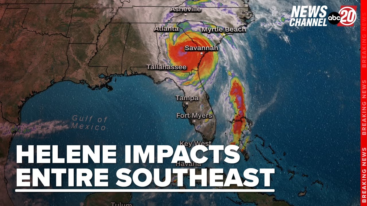 Hurricane Helene's Widespread Impact Throughout the Southeast Region ...