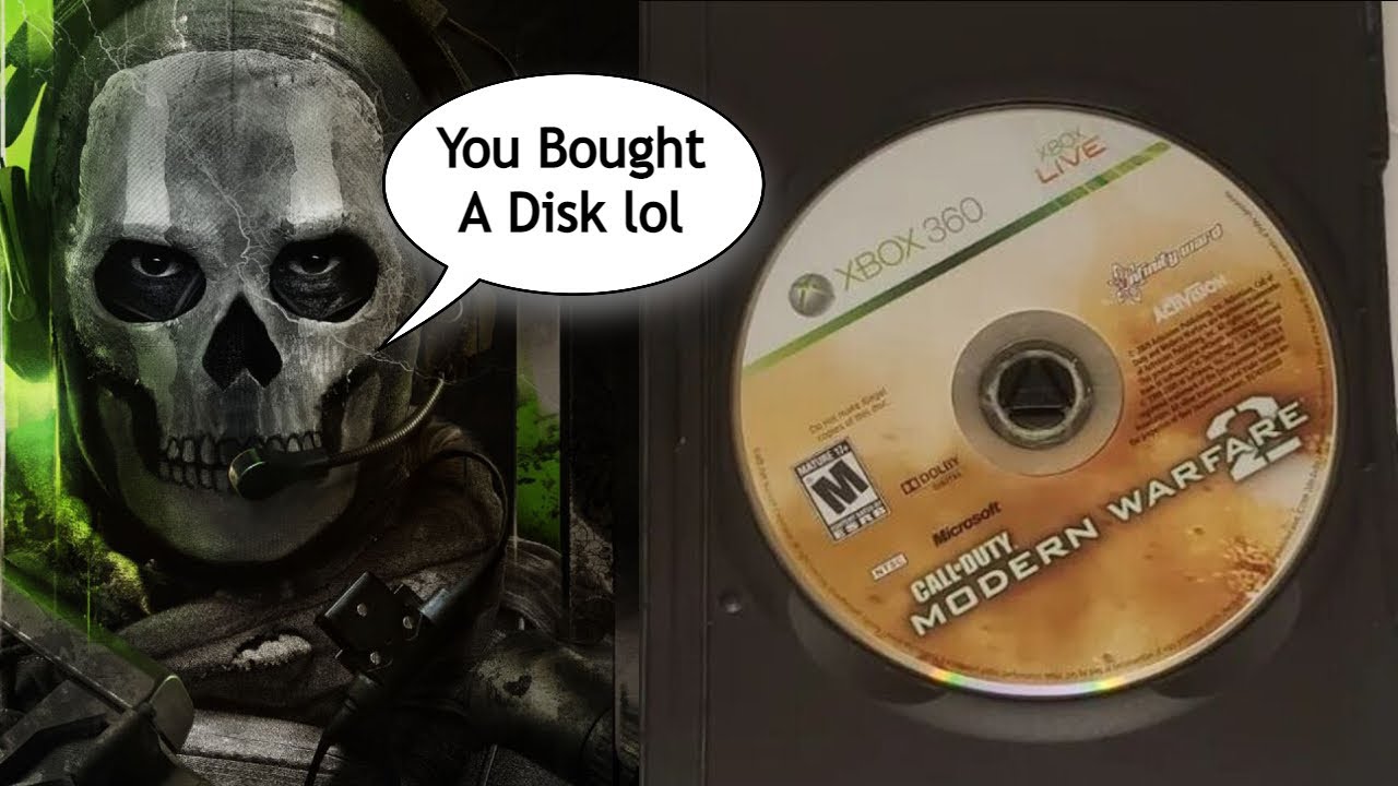 Modern Warfare II Disk Is USELESS! - YouTube