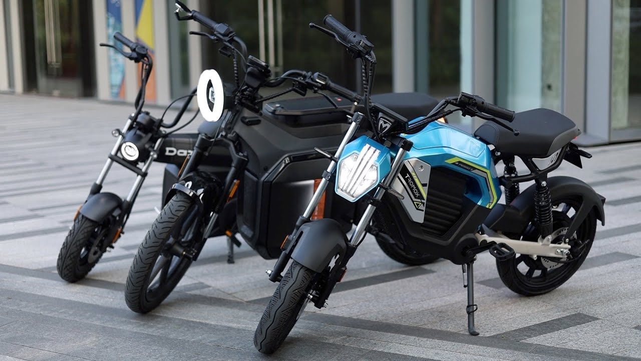 NIU SQi&TROMOX Plus&Dax e Compared review - YouTube