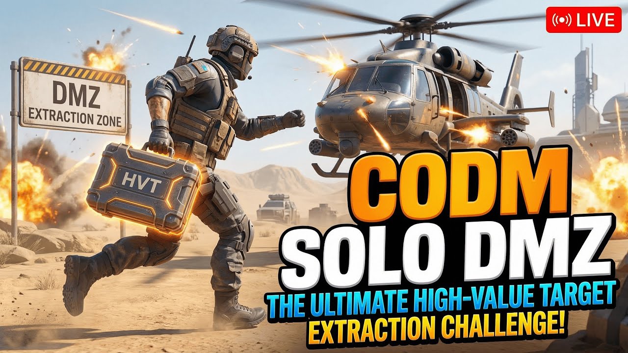 CODM Solo DMZ | The Ultimate Extraction Challenge! - YouTube