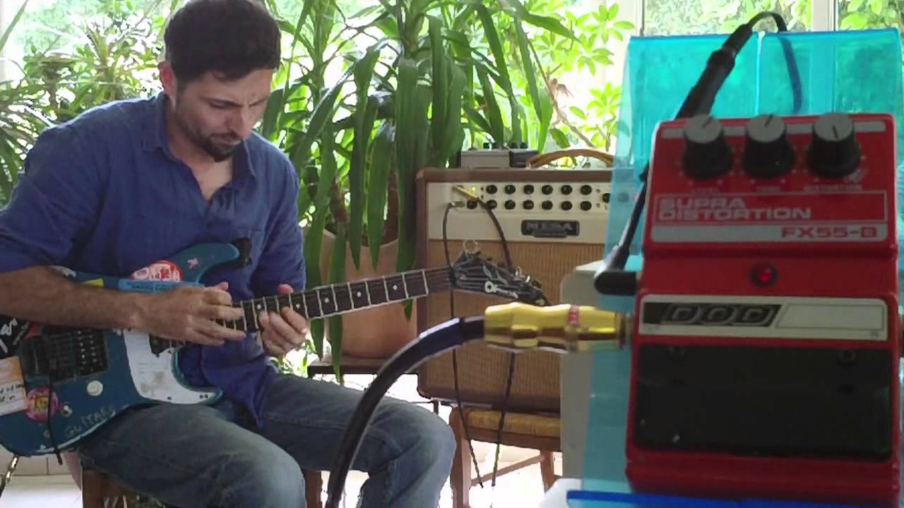 Guitar distortion DOD SUPER DISTORTION FX55 - YouTube