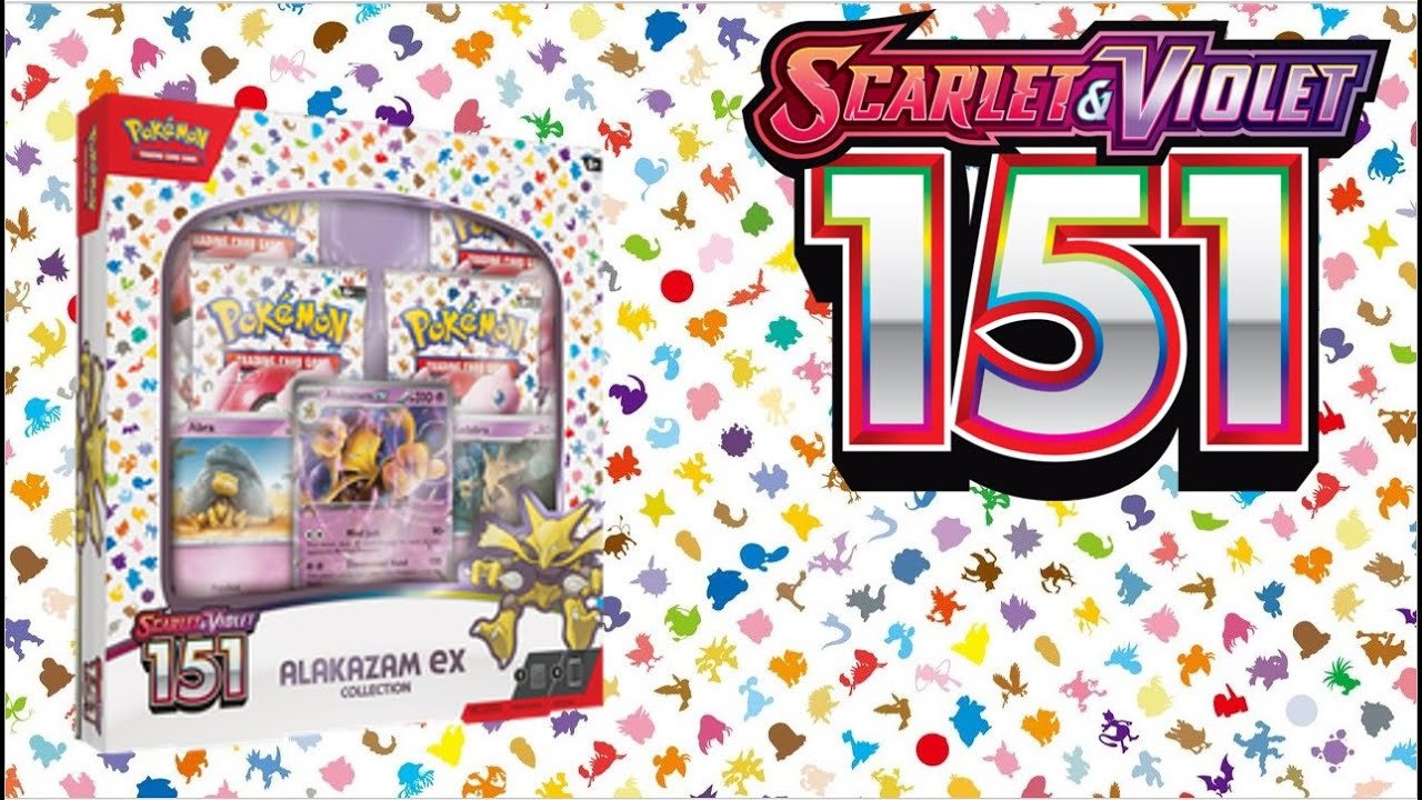 Opening Pokemon 151 Alakazam EX Collection Box - YouTube