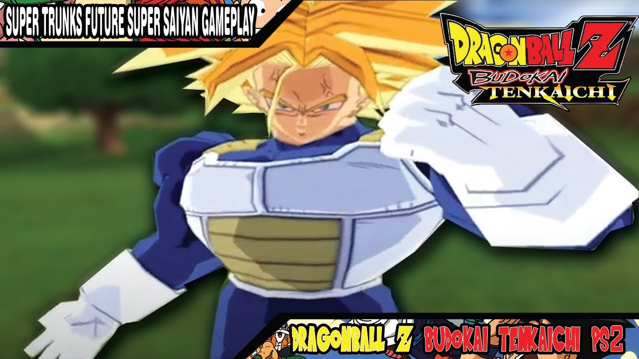 DragonBall Z Budokai Tenkaichi PS2 - Super Trunks Future Super Saiyan ...
