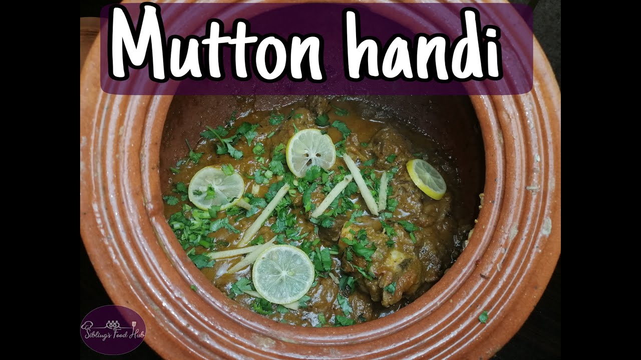 mutton special handhi |mutton handhi in mud pot | mutton kunna recipe ...