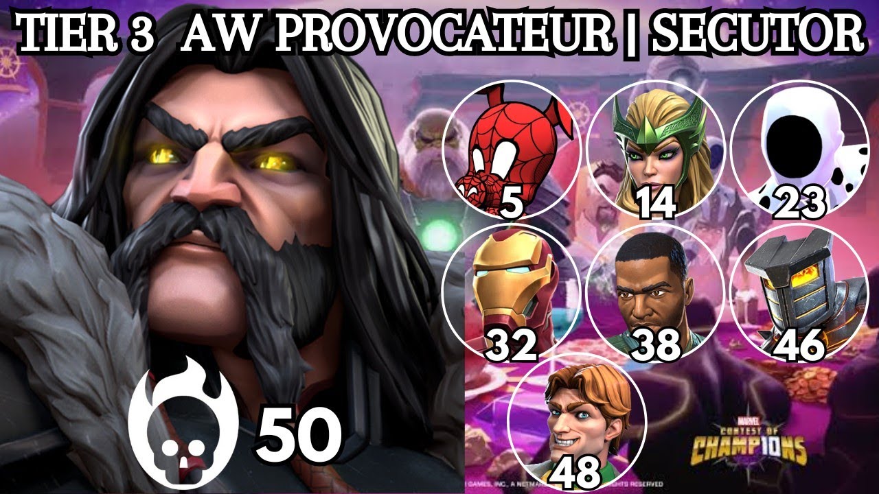 The Last War Of Season 52 | Provocateur -Secutor | The Serpent Boss Mcoc, - YouTube
