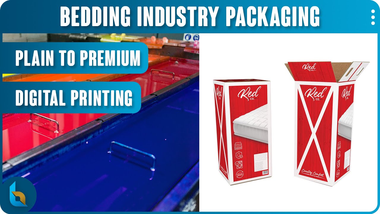 From Plain To Premium | Bedding Packaging | Bennett - YouTube