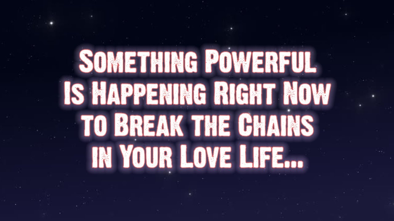 Something Powerful Is Happening Right Now to Break the Chains in Your ...
