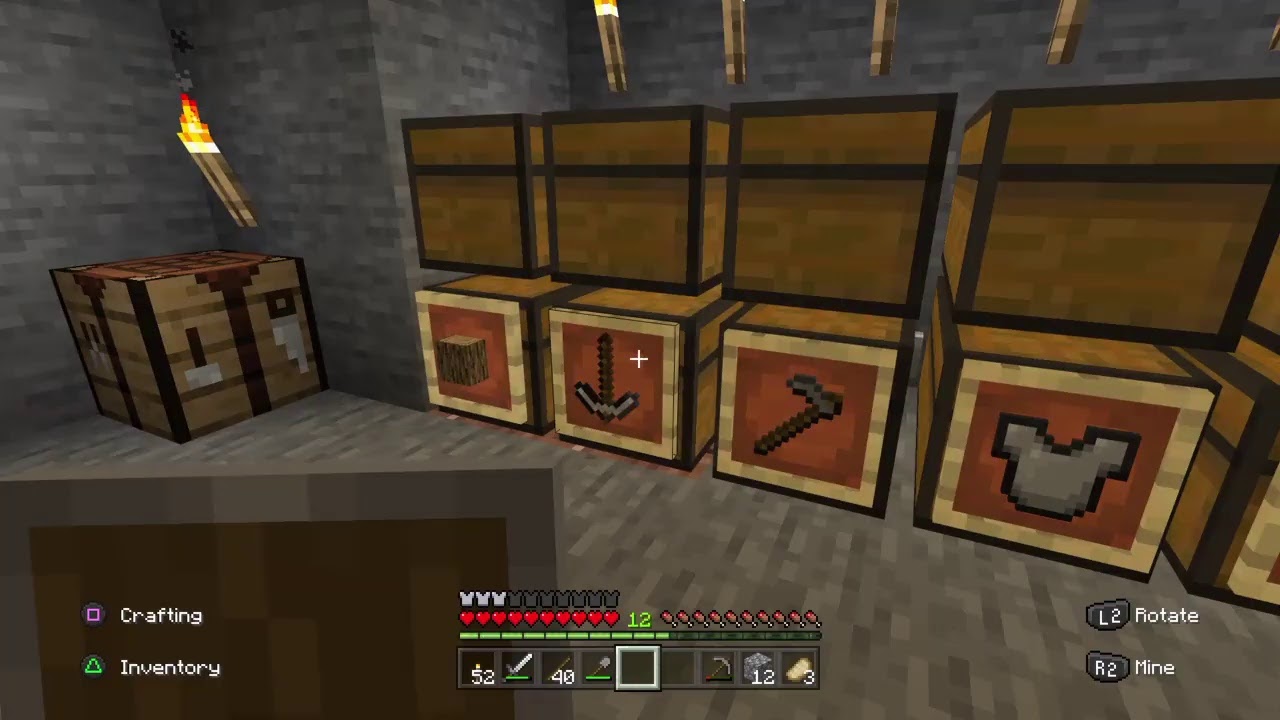 Cleaning up (Minecraft Part 1) *Live* - YouTube