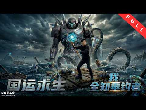 【完結】MULTISUB《国运求生：我，全知垂钓者》全球資源枯竭，國運求生開啟，，開局一塊板，物資全靠撈，失敗直接百公尺海嘯淹沒國家！#漫剧 #男频 #热血 #末世  #釣魚#ai