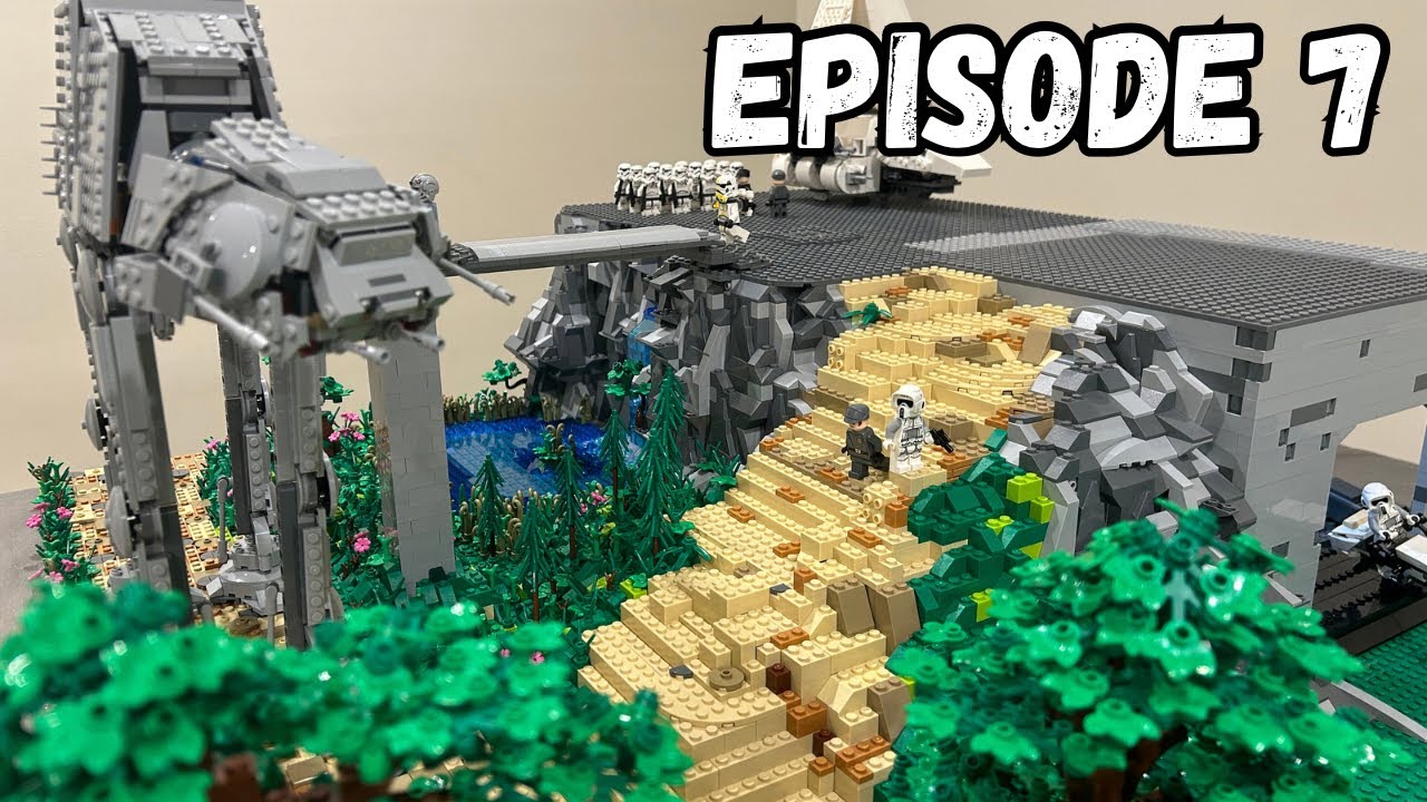 LEGO Star Wars | Building an Imperial Base Episode 7- Foliage ...