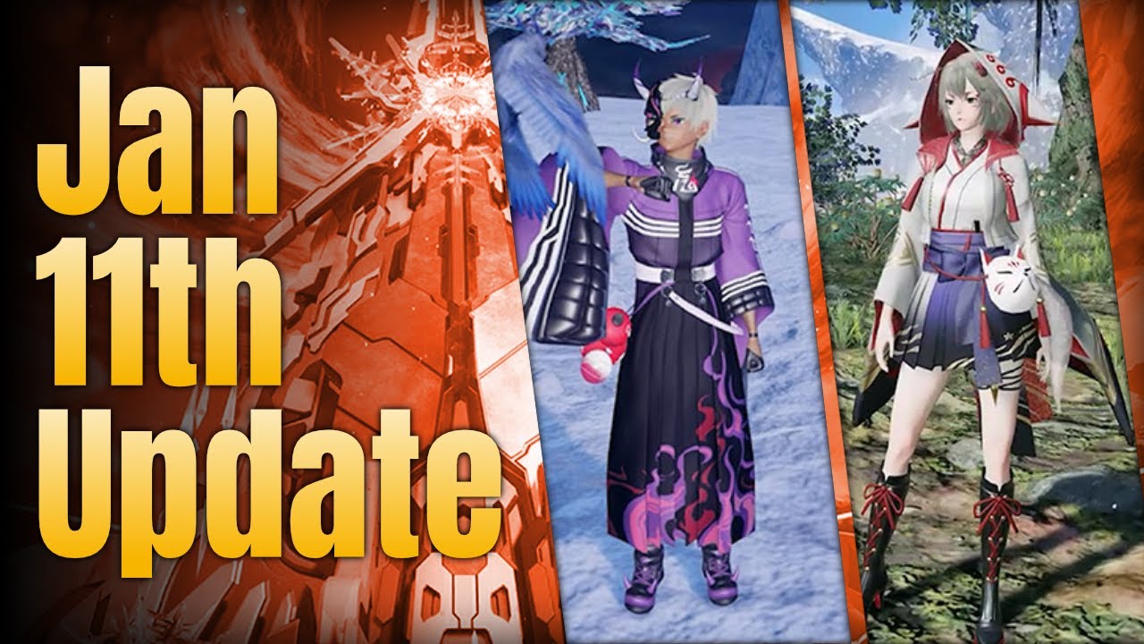 RIP Arks Record Ordinal Tower | January 11th Update | PSO2:NGS - YouTube