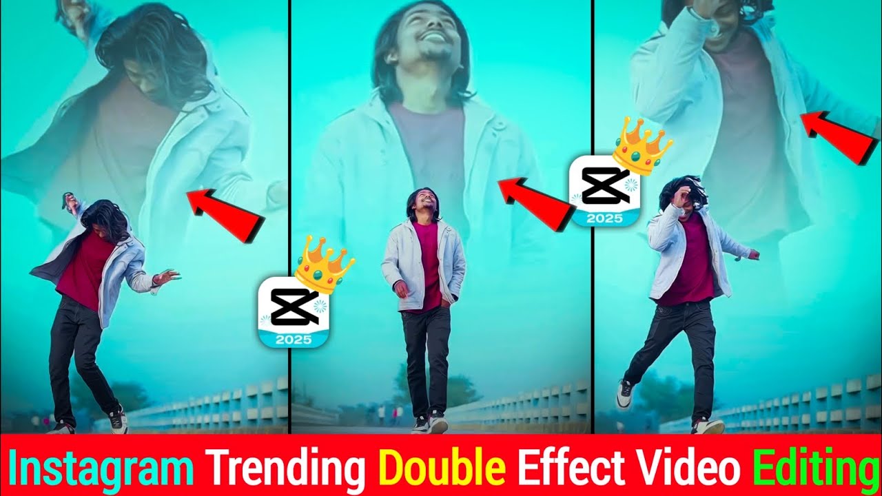 Instagram Trending Double Effect Video Editing Trending Effect Reels ...
