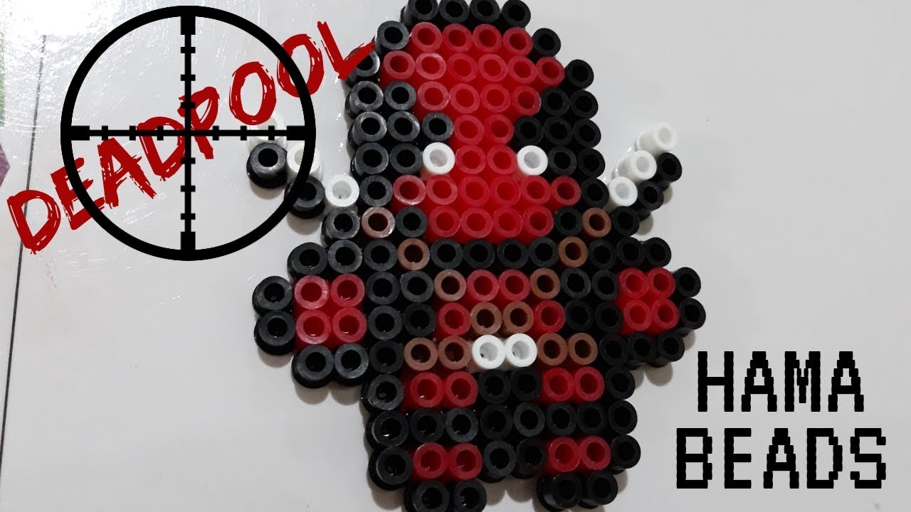 DEADPOOL en Hama Beads - YouTube