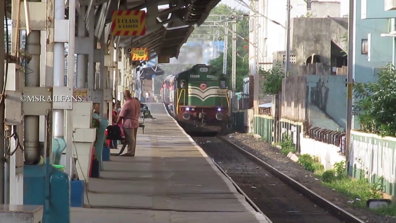 Sethu Express With Diesel Locomotive Anyone Know the Reason ?:Indian ...