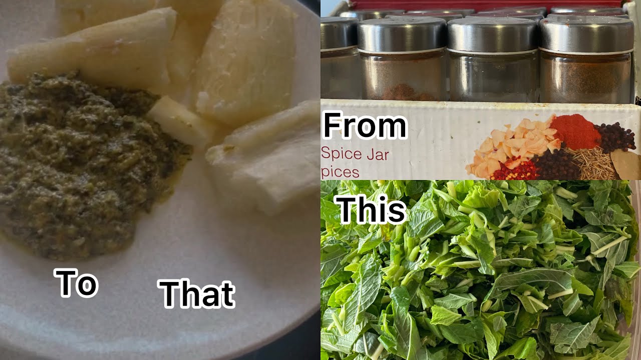 *Easy way you can cook African vegetables with groundnuts *african ...
