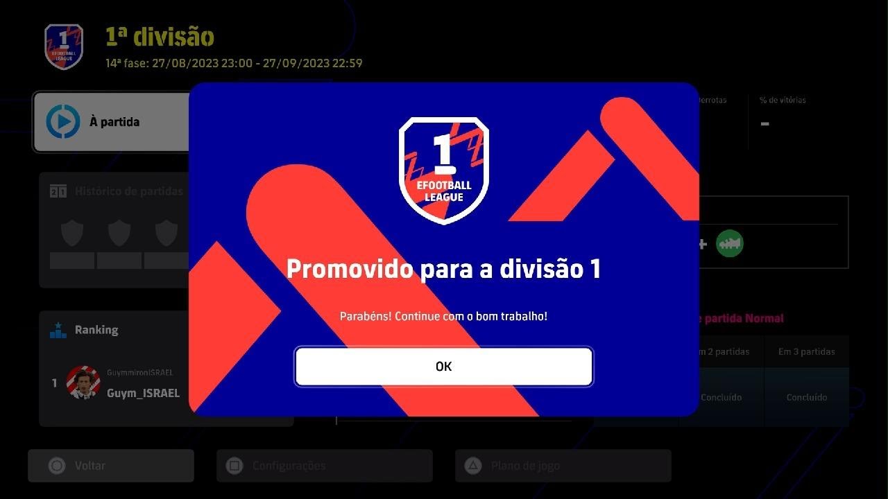 eFootball 2024 – Batalha pelo título da Primeira Divisão - PS5 - YouTube