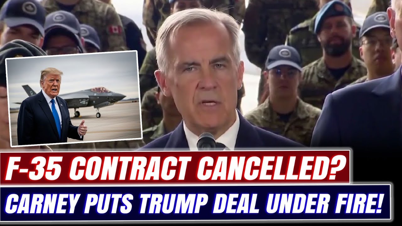 Carney vs Trump: F-35 WAR Over Canada’s Military Future! | mark carney ...