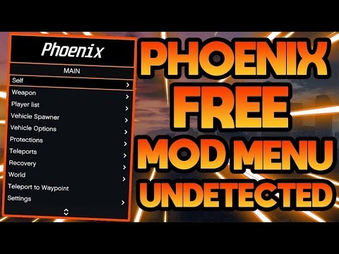 GTA V Online 1.54 Phoenix Mod Menu | GTA 5 Mod Menu PC | Free Download ...