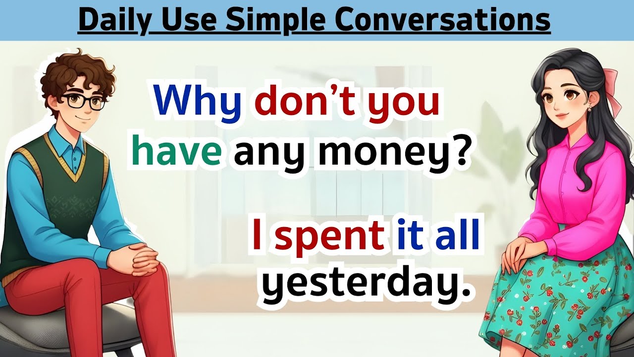 Simple Daily English Conversations | Listening and Speaking Practice ...