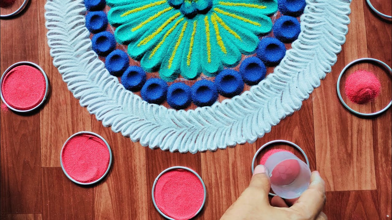 Independence Day rangoli l 15 Aug Rangoli l Republic Day Rangoli l ...