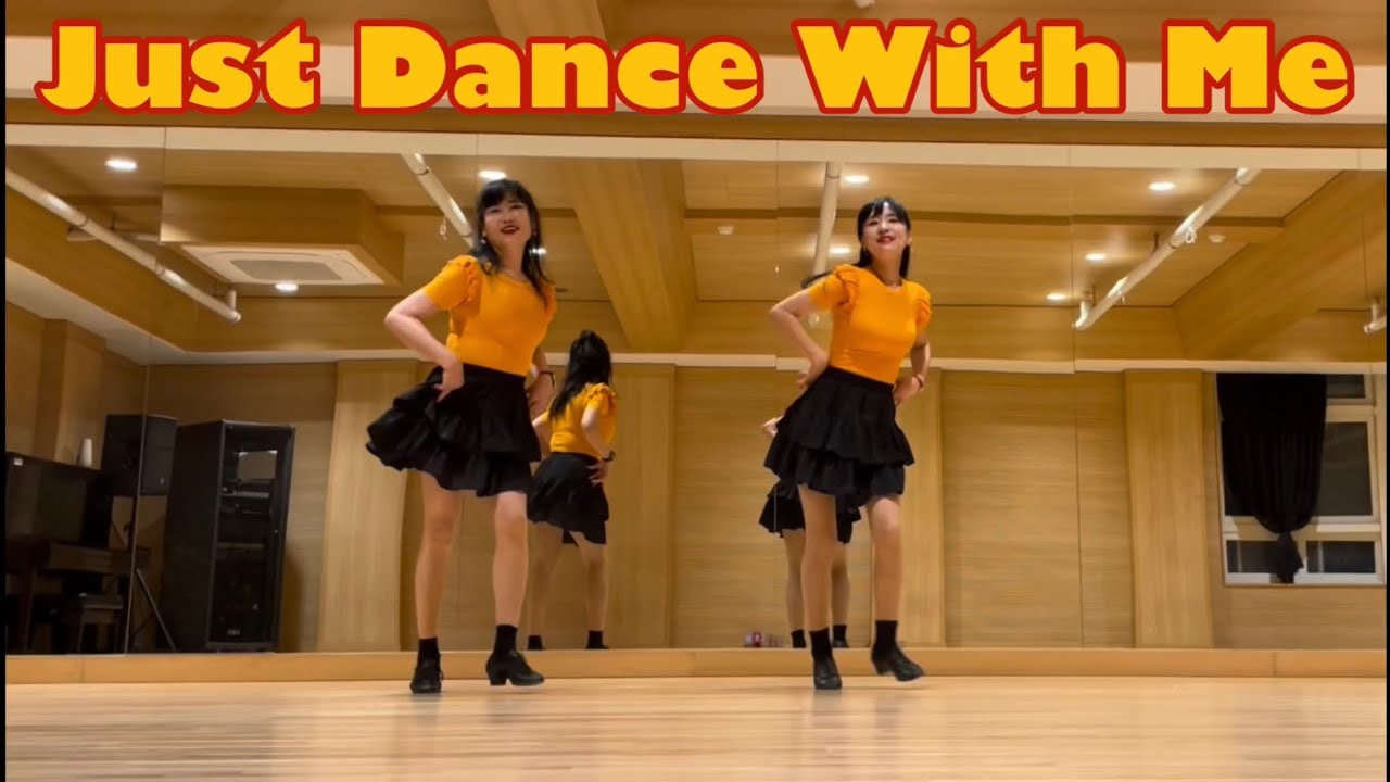 Just Dance With Me / Easy Beginner Line dance / Demo & Count - YouTube