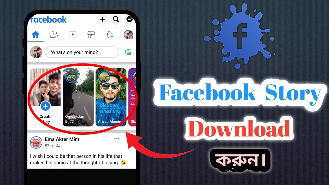 Download Facebook Story | Kivabe Facebook Story Download korbo ...