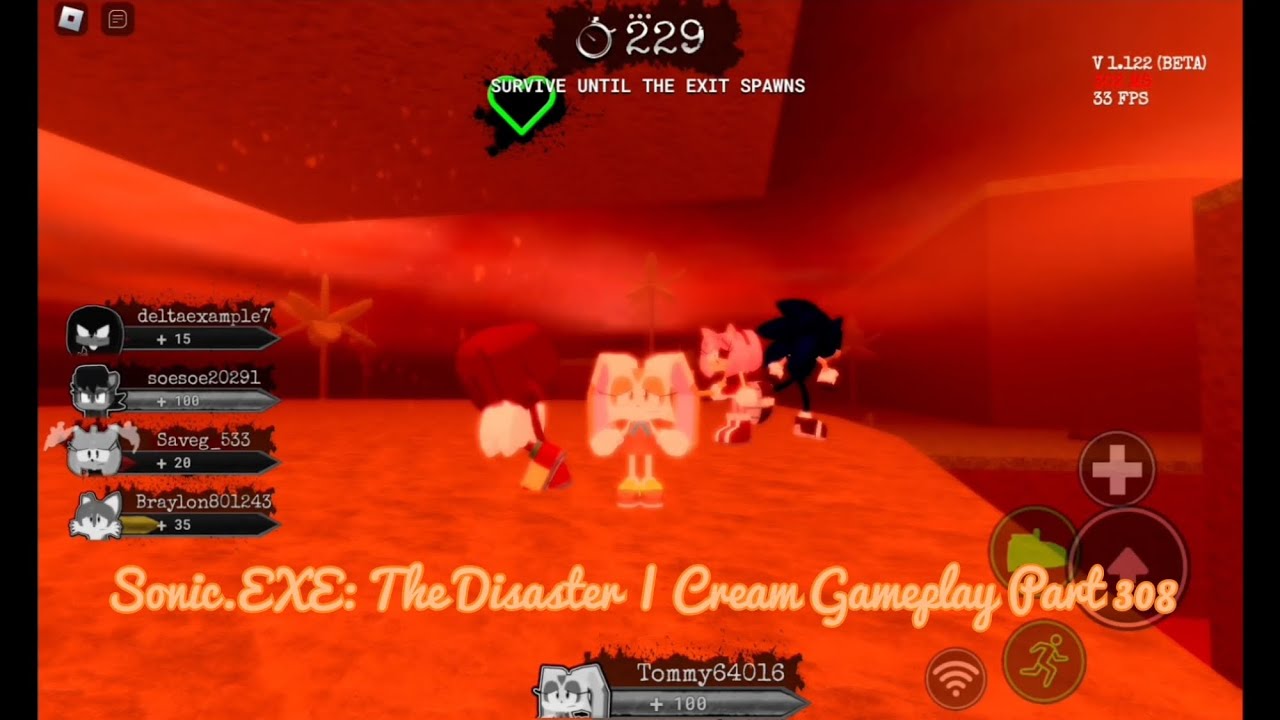 Sonic.EXE: The Disaster | Cream Gameplay Part 308 - YouTube