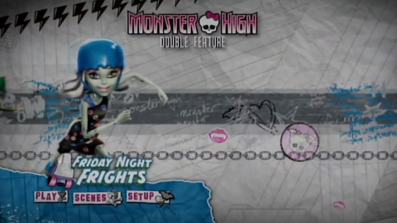 What If Monster High: Double Feature 2013 DVD (Friday Night Frights ...