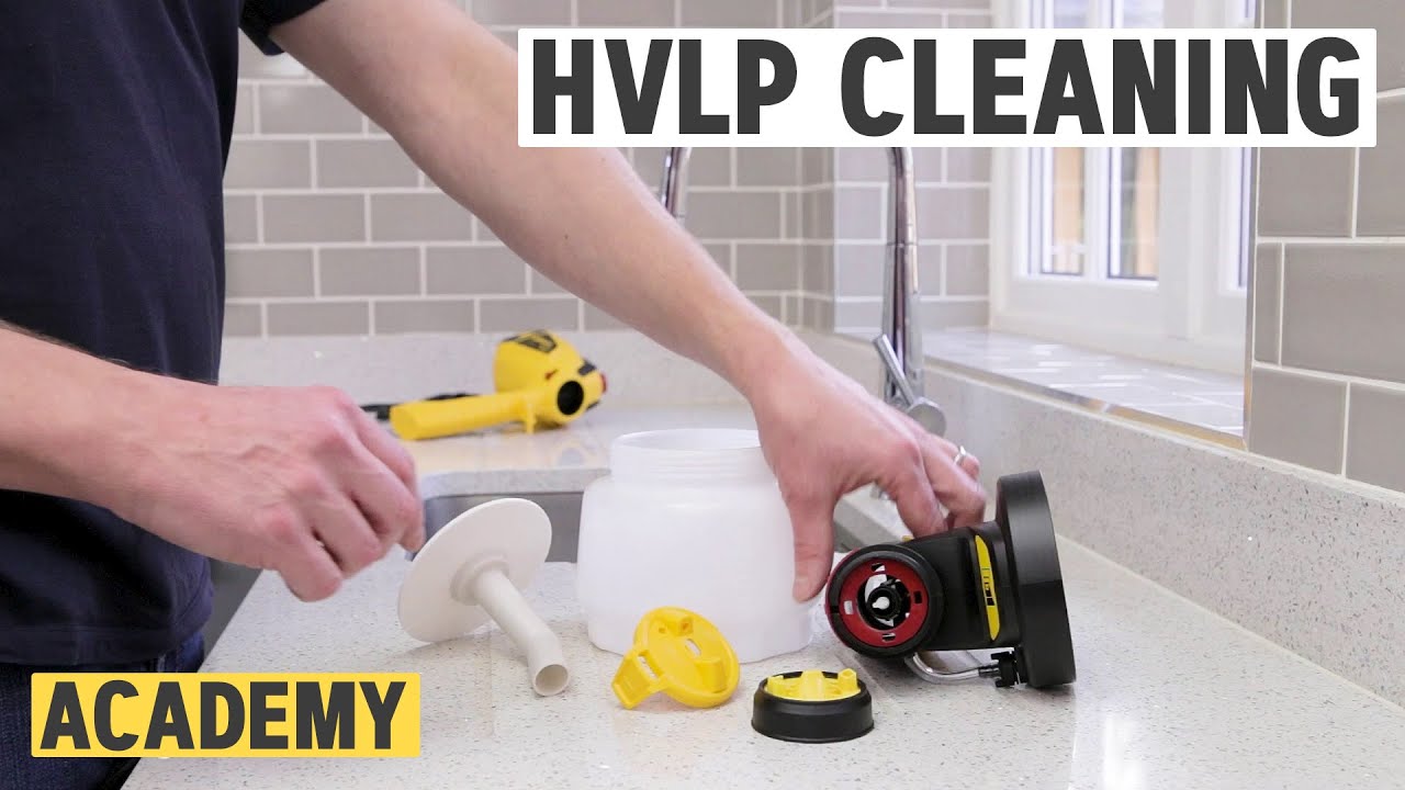 How to clean your HVLP paint spray system properly! | WAGNER - YouTube