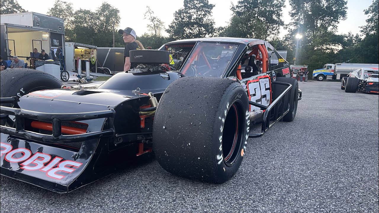 Brian Robie At Star Speedway In Tri Track Mods - YouTube