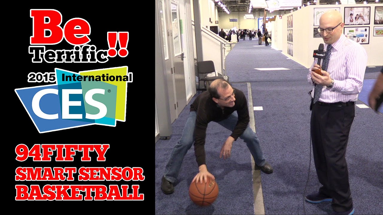 CES 2015: 94Fifty Smart Sensor Basketball - YouTube