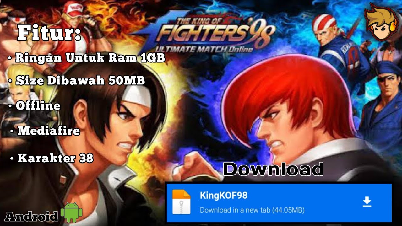 New Game KOF 98 Terbaru Link Mediafire!! - YouTube