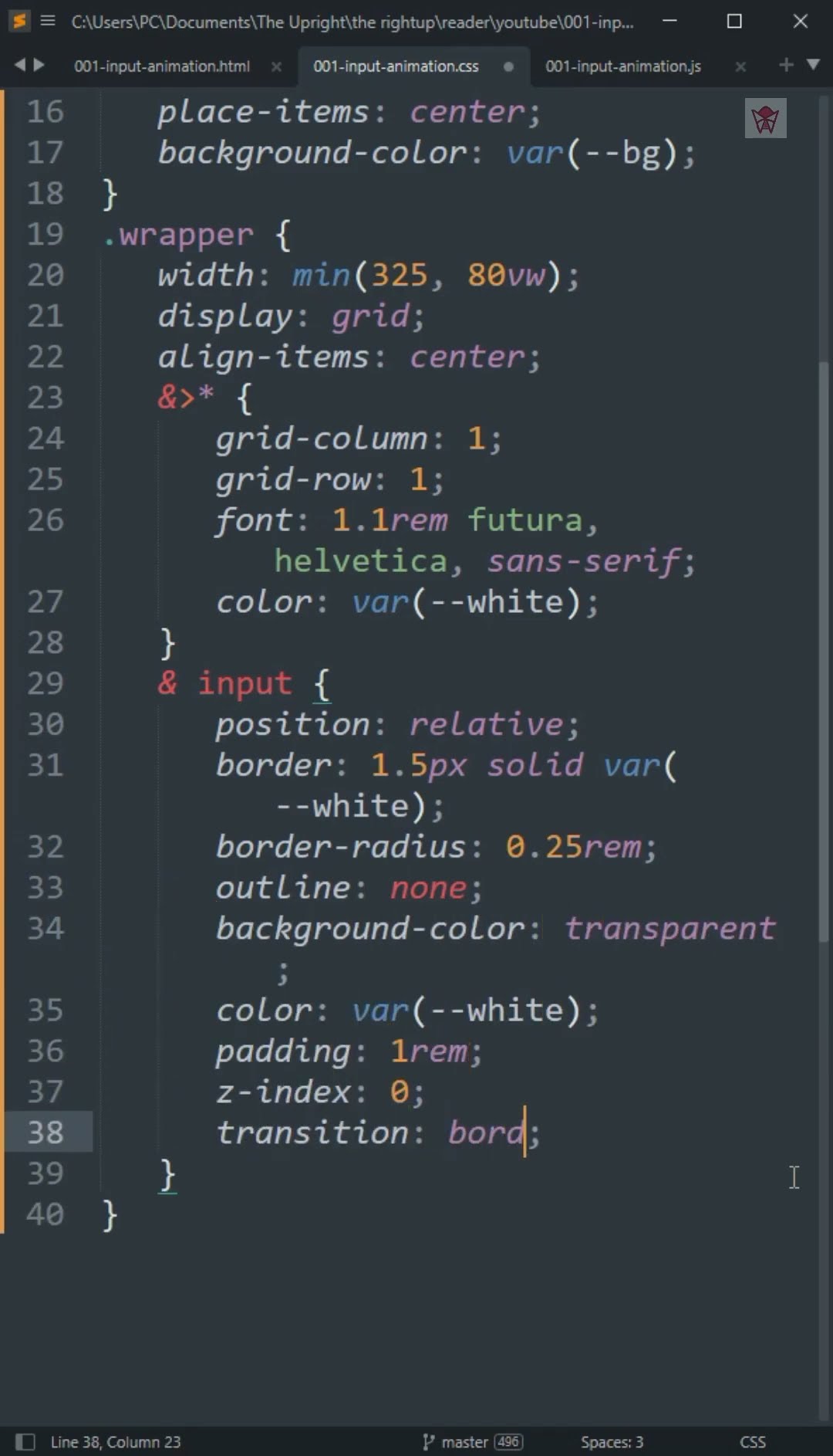 Input Animation Htmlandcss Shorts Viral Trending Code Viral Web Webdevelopment 