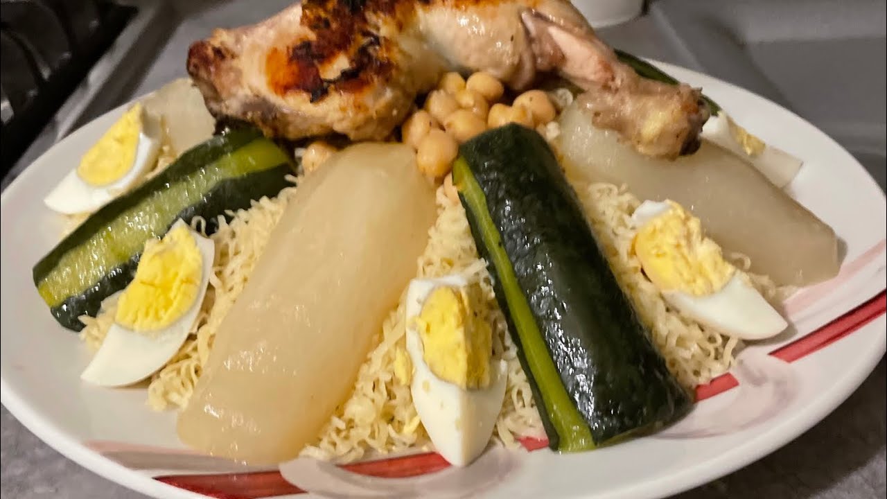 وصفة الرشة العاصمية recette recheta algeroise - YouTube