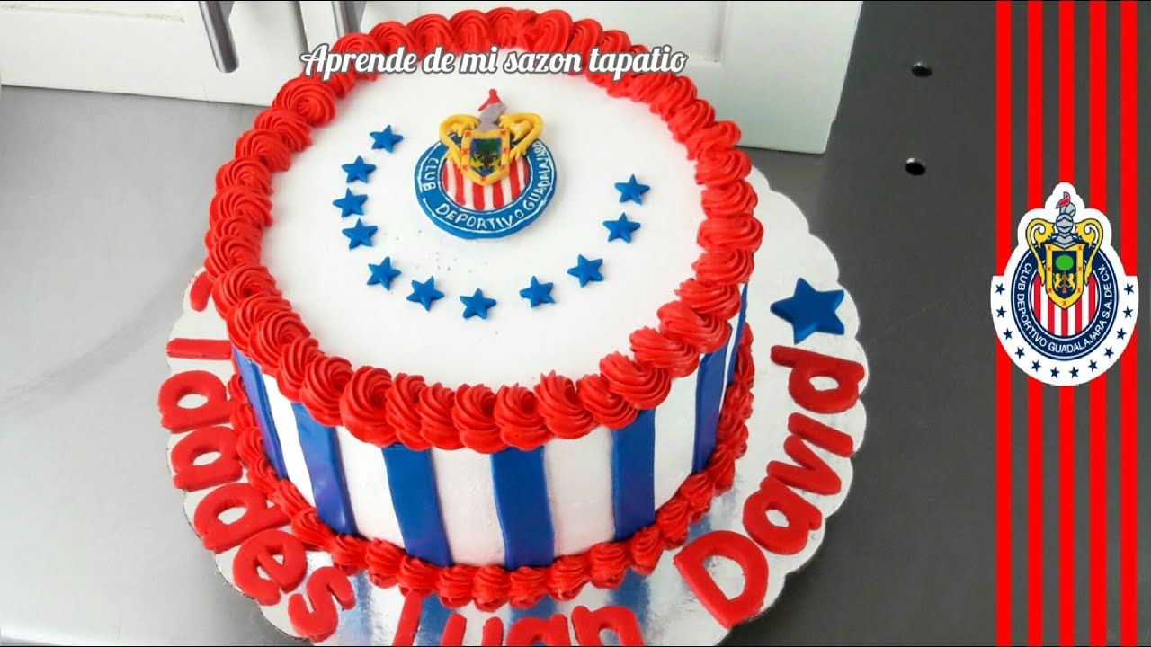 pastel de chivas , pastel de las chivas del Guadalajara , chivas cake ...