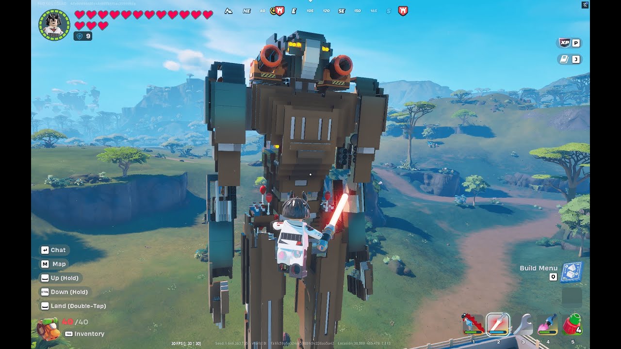 Fortnite - Lego Jaeger Mech/Robot V2 - YouTube