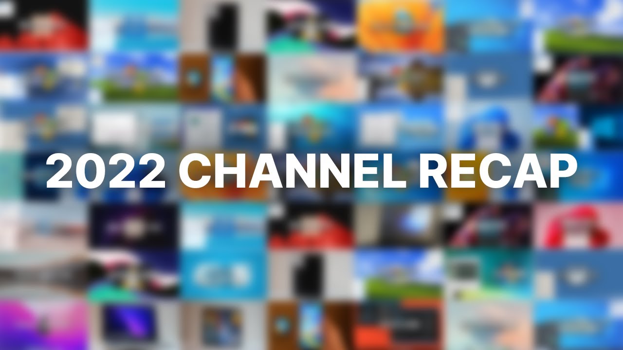 2022 Channel Recap (2023 New Years Special) - YouTube