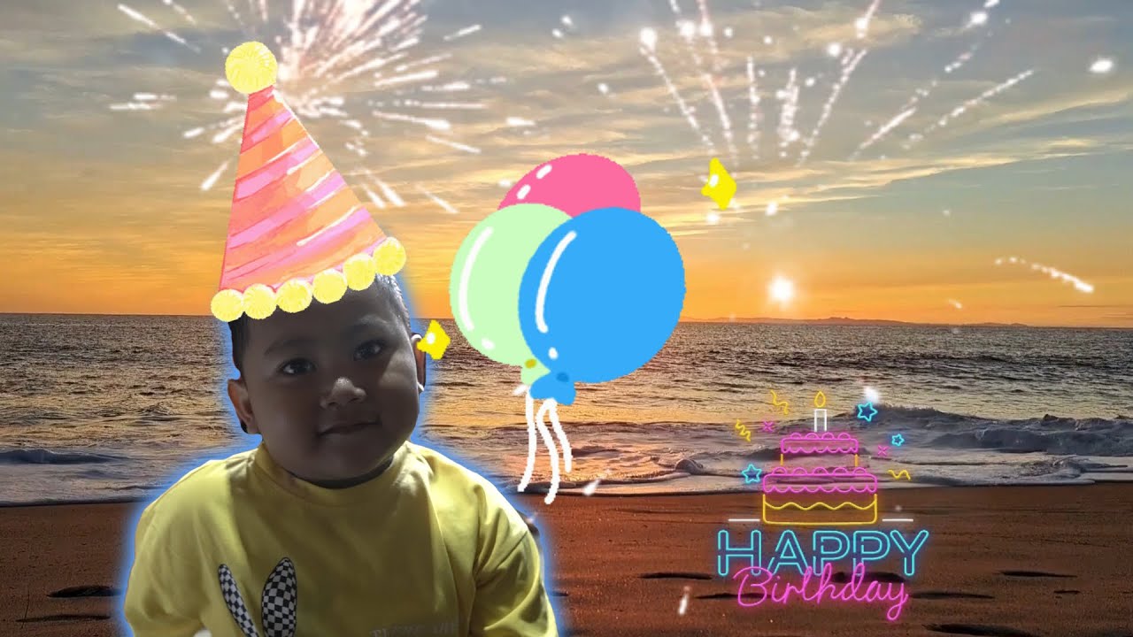 Happy Birthday to You Akbar yang ke 3 Tahun - YouTube