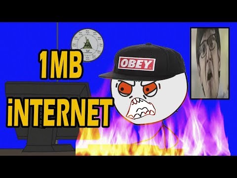 What it's Feels like to have 1MB internet - YouTube
