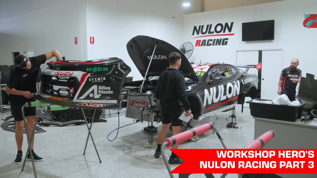 Workshop Hero's - Nulon Racing PART 3 - YouTube