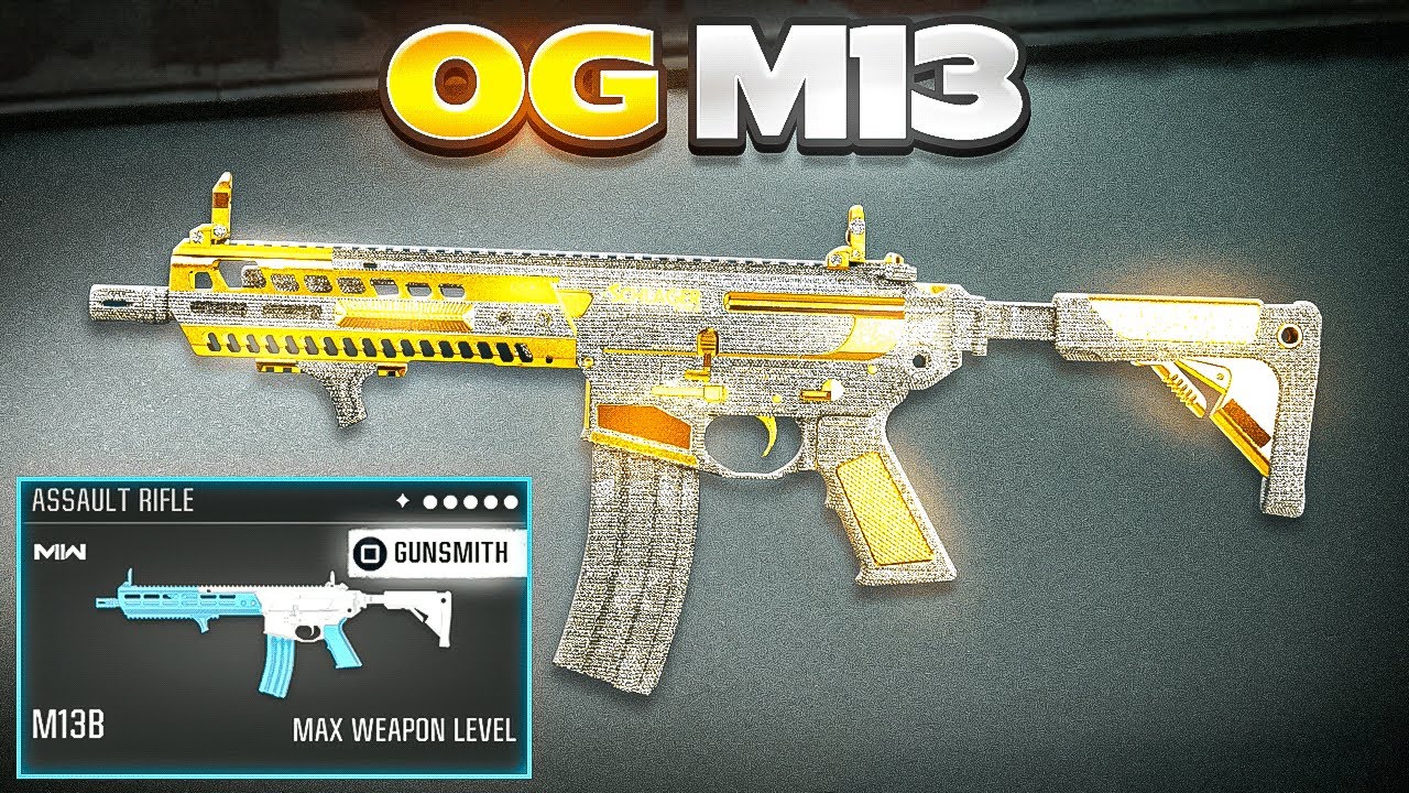 the OG M13 is BACK and it's like AIMBOT in Warzone 😳 - YouTube