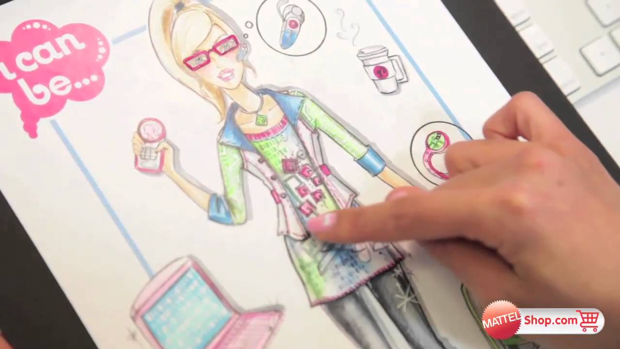 Behind the Design of Barbie I Can Be...Computer Engineer Doll - YouTube