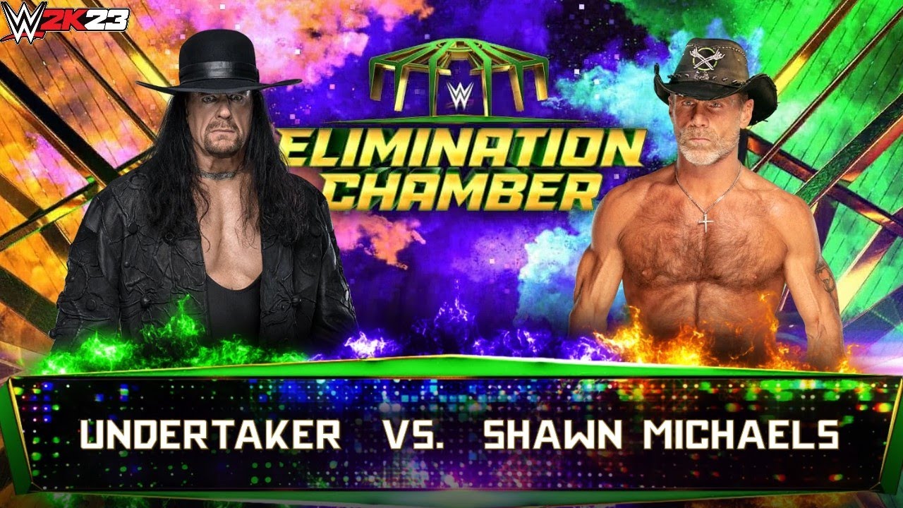 Full Match - Undertaker vs. Shawn Michaels: Elimination Chamber|WWE 2K23 - YouTube