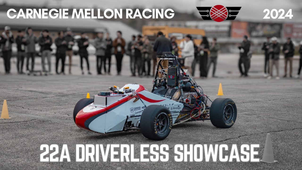 Carnegie Mellon Racing 22a Driverless Showcase - YouTube